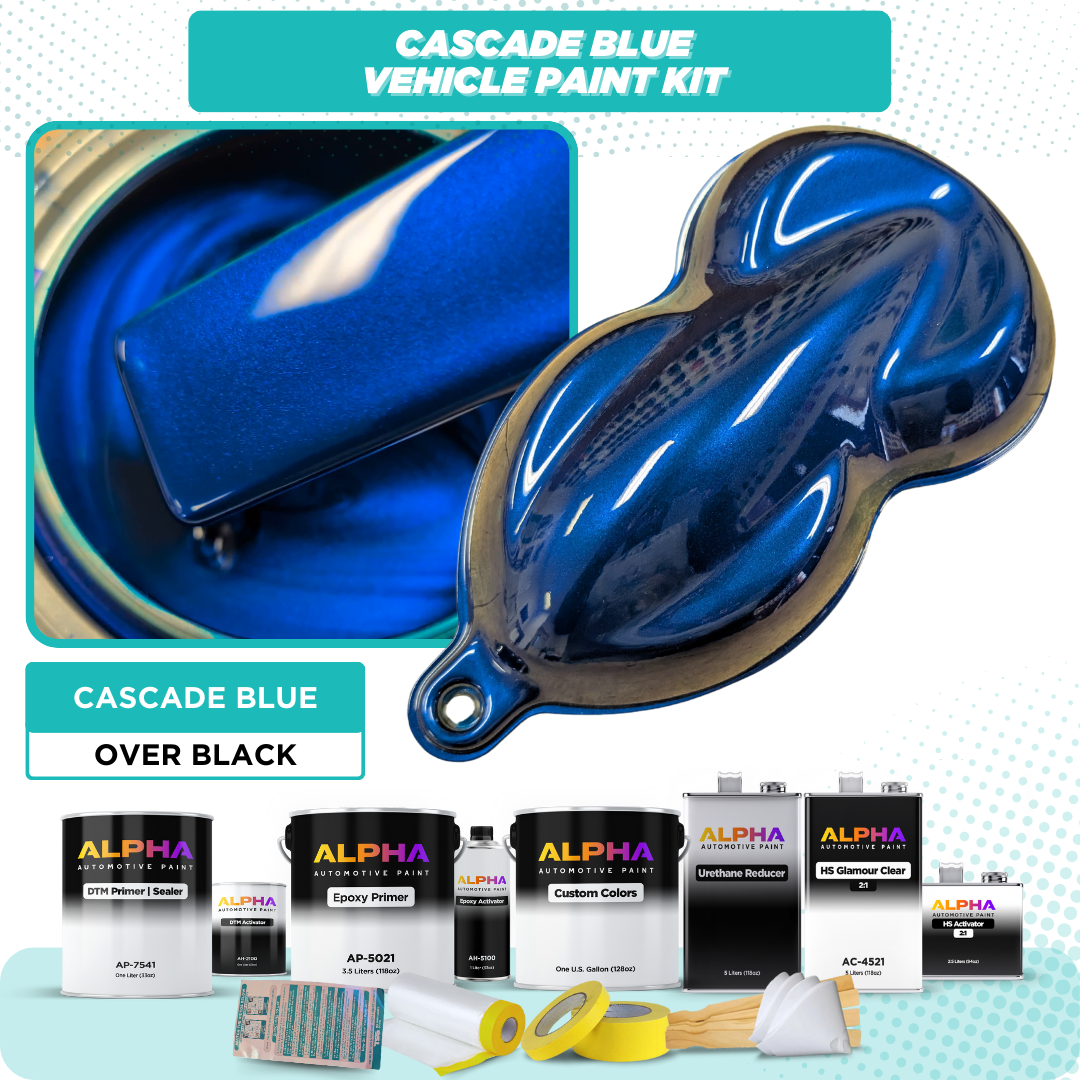 Cascade Blue Vehicle Paint Kit – TSS Professionals